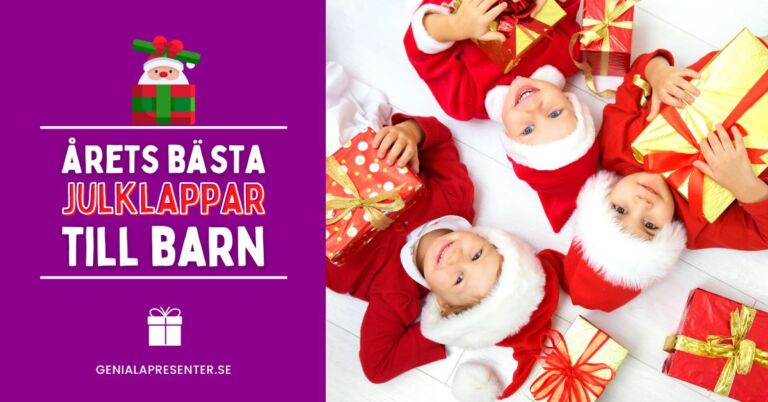 Julklappar till barn 2026 » Årets 50 bästa julklappstips