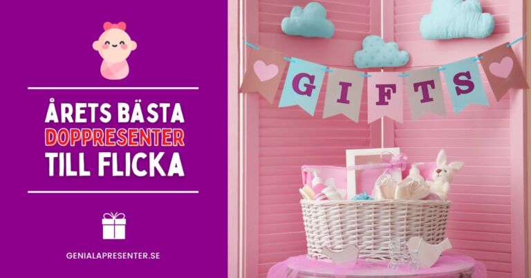 Doppresent till flicka 2026 » Årets bästa doppresent tips